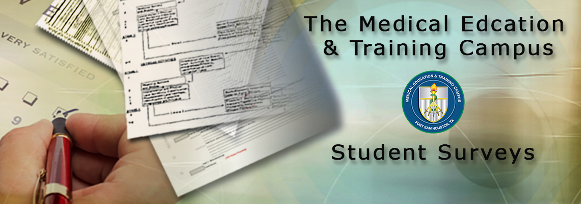 Medical Education and Training Campus > Information > Student Surveys